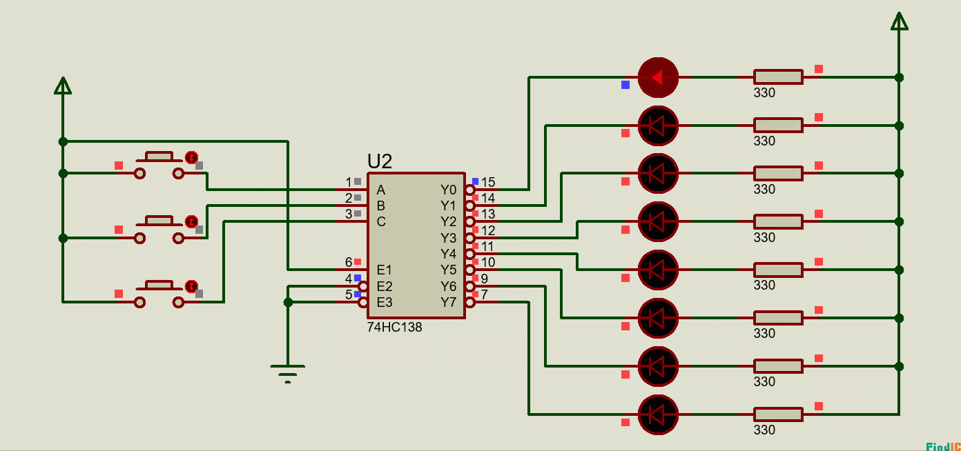 带你详细了解38译码器74LS138的工作原理及典型应用 - 采芯网